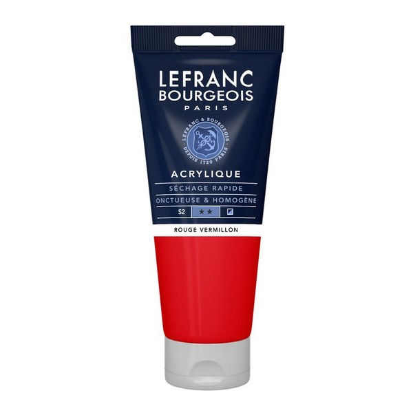 L&B Fine acrylic L&B FINE ACRYLIC 200ML TUBE RED VERMILION