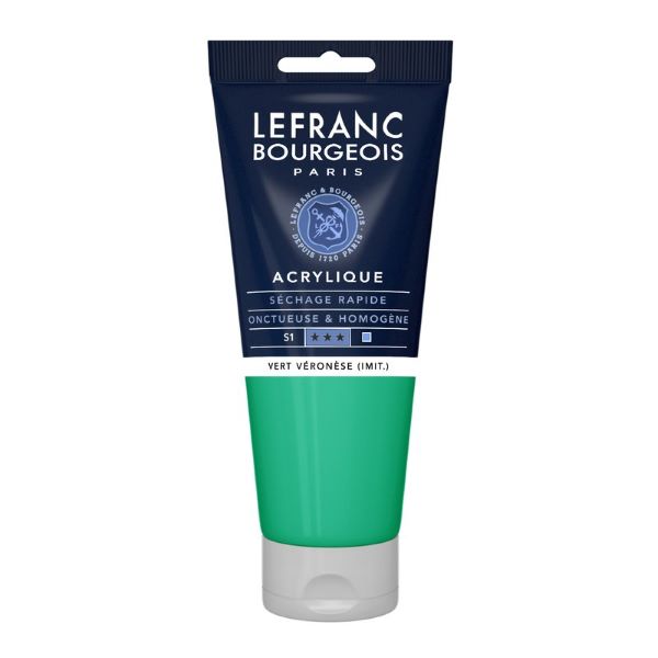 L&B Fine acrylic L&B FINE ACRYLIC COLOUR 200ML TBE VERONESE GREEN SHADE