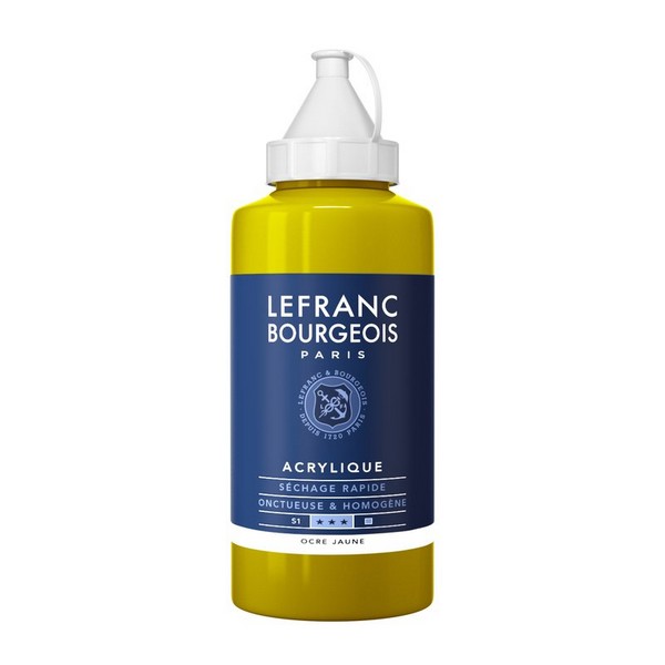 L&B Fine acrylic L&B FINE ACRYLIC COLOUR 750ML YEL OCHRE