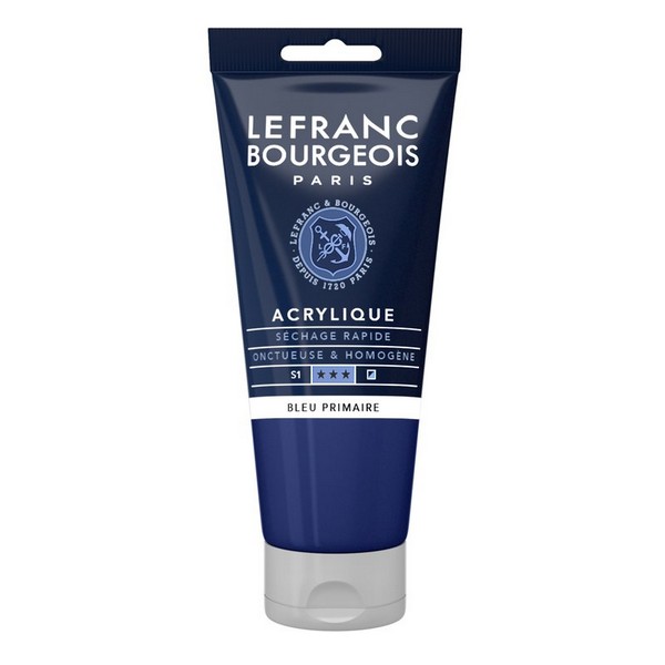 L&B Fine acrylic L&B FINE ACRYLIC 80ML TUBE PRIMARY BLUE