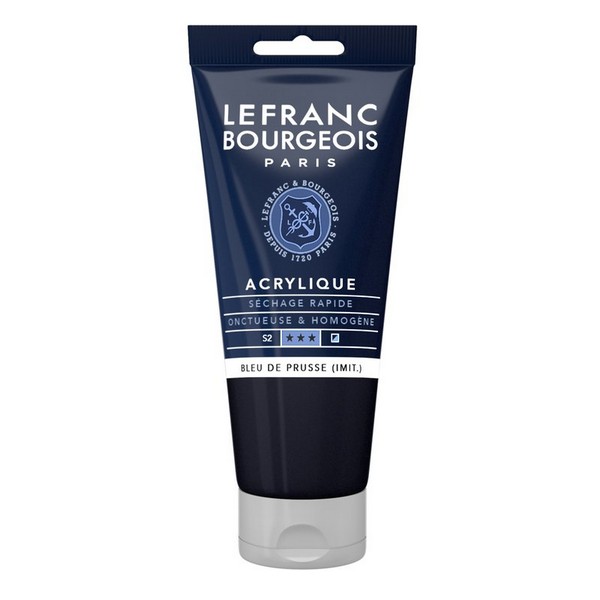 L&B Fine acrylic L&B FINE ACRYLIC 80ML TUBE PRUSSIAN BLUE