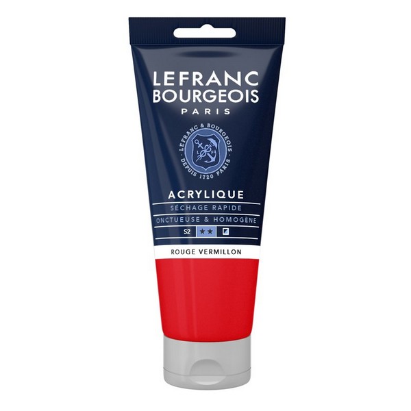 L&B Fine acrylic L&B FINE ACRYLIC 80ML TUBE RED VERMILION