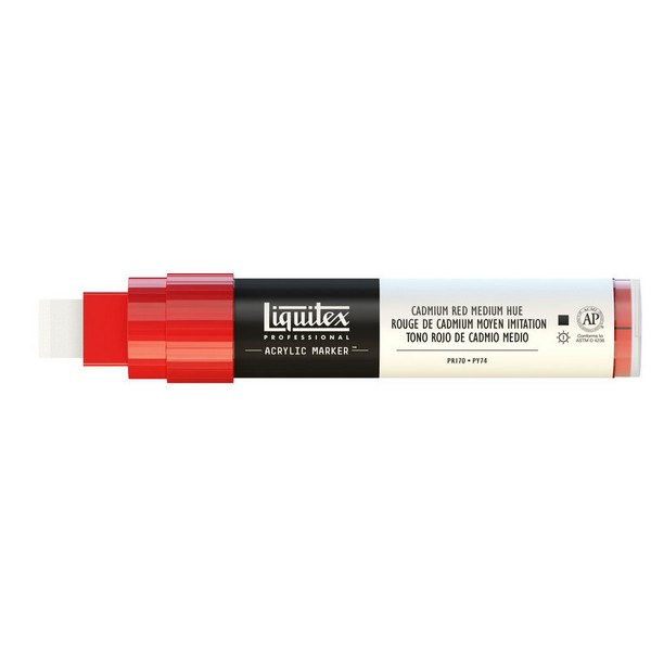 Liquitex LIQUITEX PAINT MARKER WIDE CADMIUM RED MEDIUM HUE