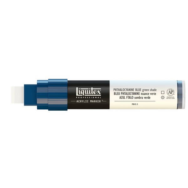 Liquitex LIQUITEX PAINT MARKER WIDE PHTHALOCYANINE BLUE GREEN SHADE