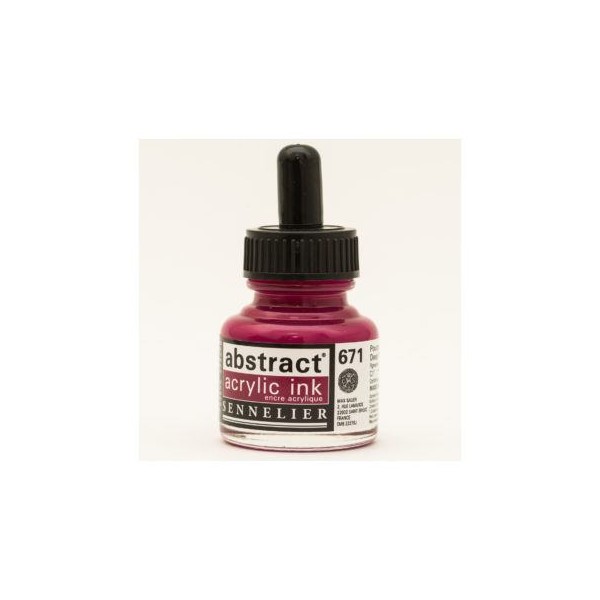 Sennelier Abstract Abstract Acrylic Ink 30ml-1fl oz Deep Magenta