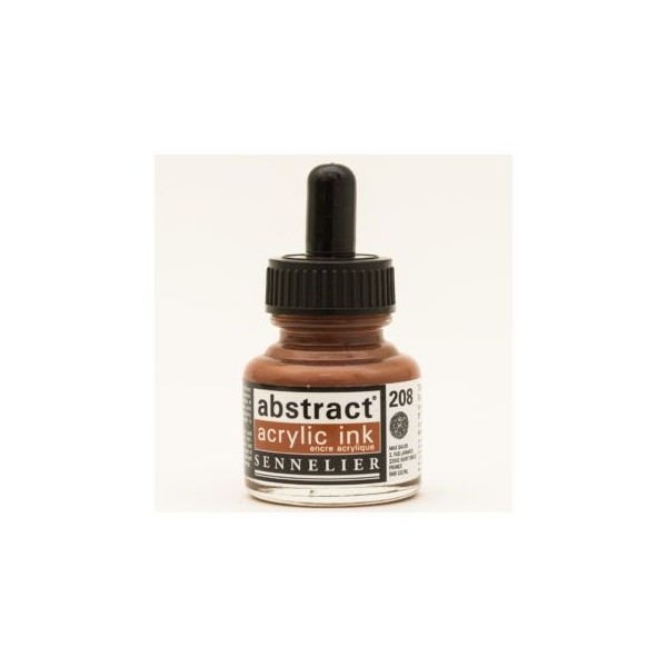 Sennelier Abstract Abstract Acrylic Ink 30ml-1fl oz Raw Sienna