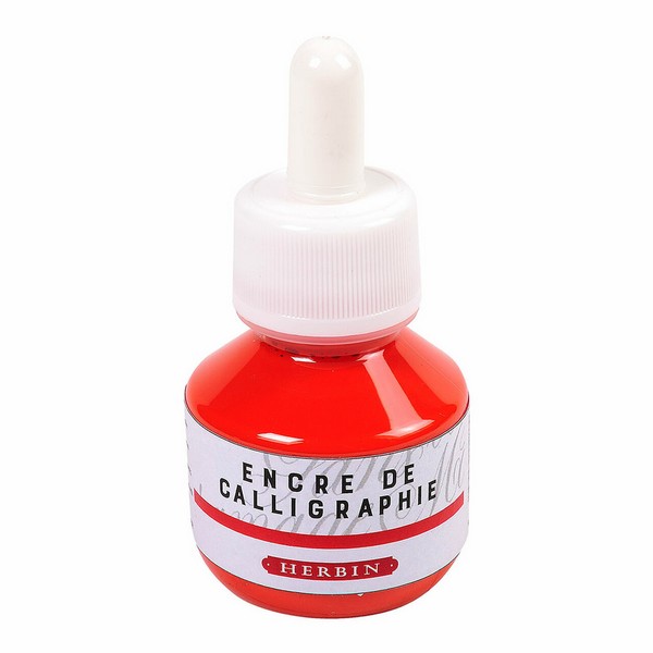 J.Herbin Calligraphic ink 50ml - red