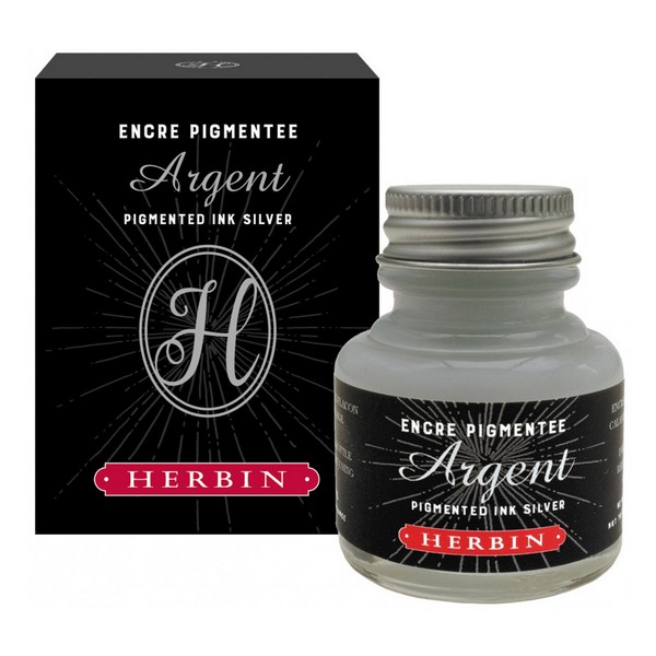 J.Herbin Decorative ink 30ml Silver