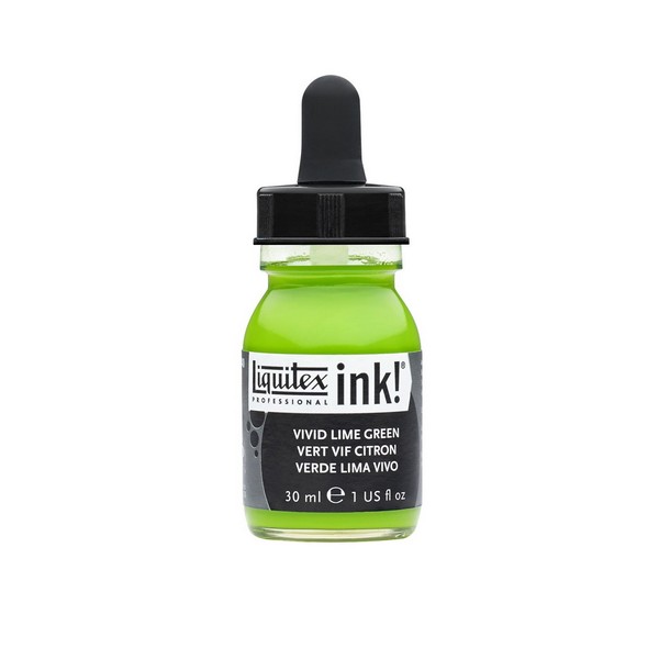 Liquitex LQ INK 30ML LIME GREEN