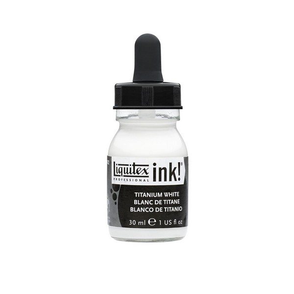 Liquitex LQ INK 30ML TIT. WHITE