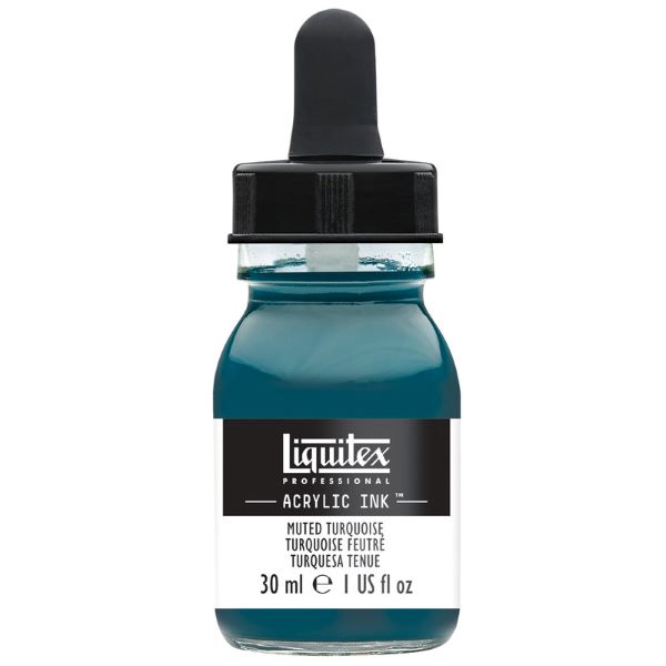 Liquitex LQX PRO INK 30ML BTL MUTED TURQUOISE