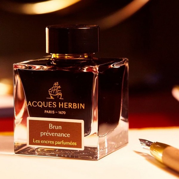 J.Herbin Scented ink 50ml brun prévenance