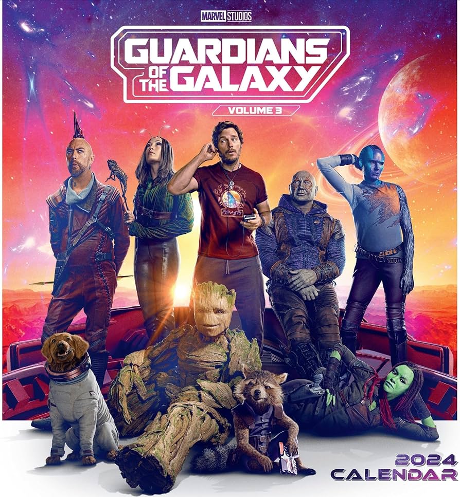 GUARDIANS OF THE GALAXY – 2024 CALENDAR