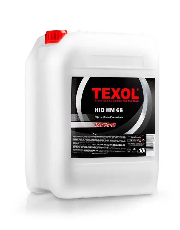 Texol Ulje za hidraulične sisteme Hid Hm 68 Iso Vg 68, 5L