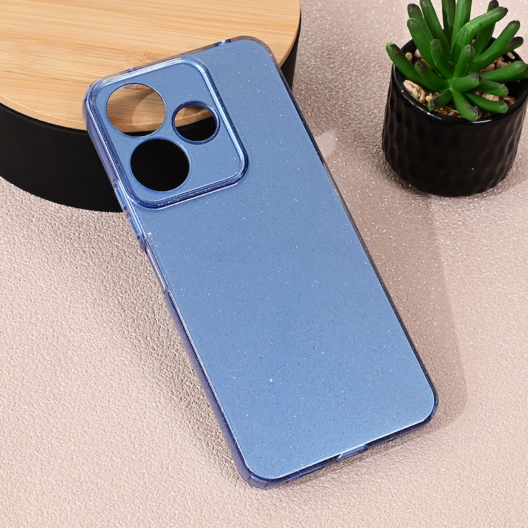 Zastitna maska (futrola) Sparkle Dust - Xiaomi Redmi 13 4G plava