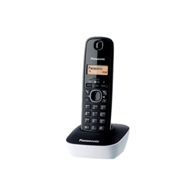 Panasonic DECT KX-TG1611FXH fiksni telefon, Beli