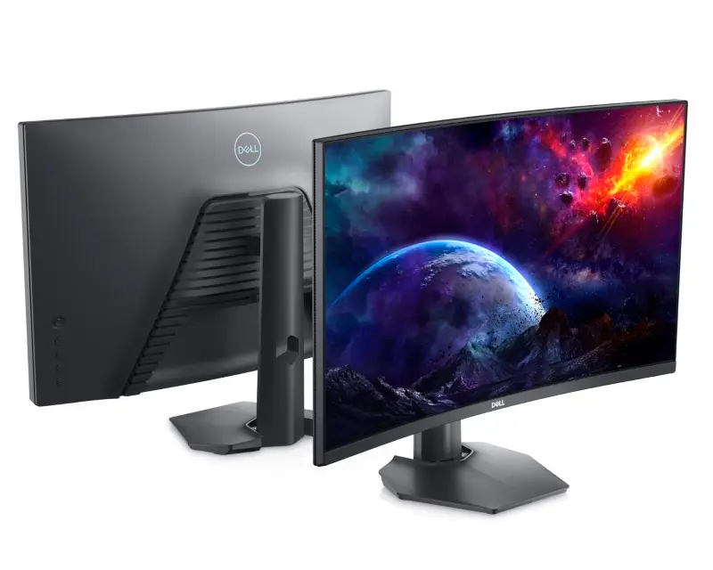 DELL Monitor 27" S2722DGM 165Hz QHD FreeSync Gaming zakrivljeni crni