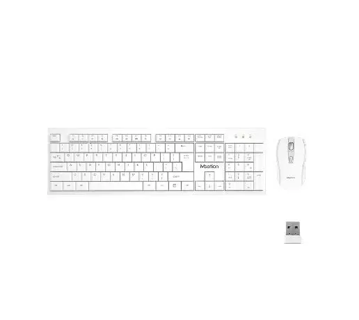 MeeTion C4120LITWH Set 2u1 bežična tastatura + bežični miš, Beli