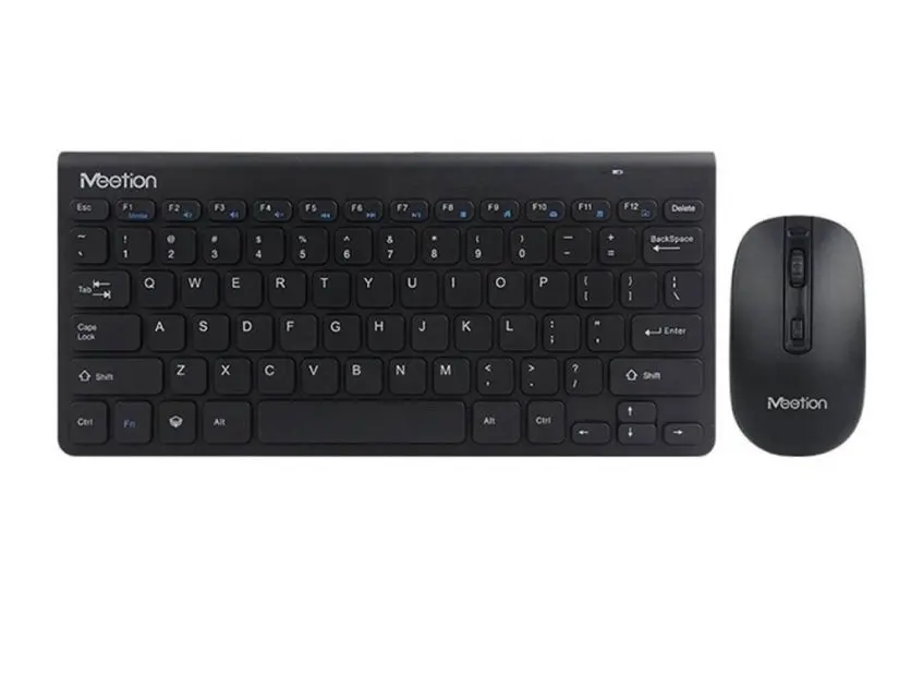 MeeTion MINI4000 Set 2u1 bežična tastatura + bežični miš, Crni