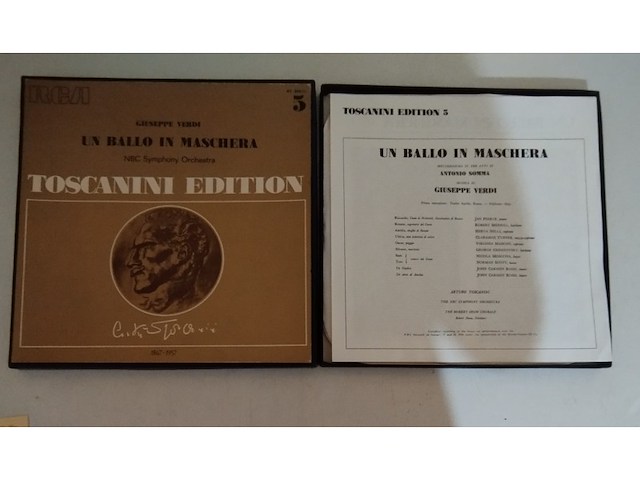 ARTURO TOSCANINI 3 X LP BOX MINT