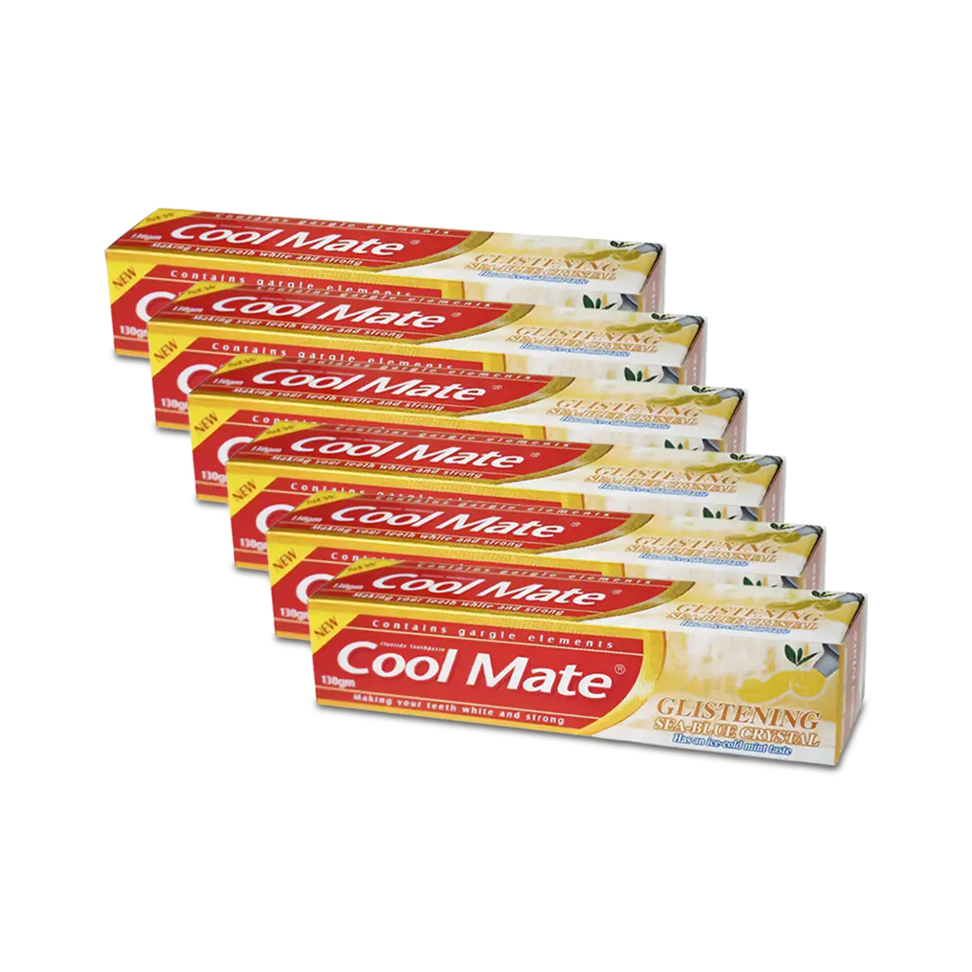 COOL MATE Lemon Pasta za zube, 100 ml, 6 komada