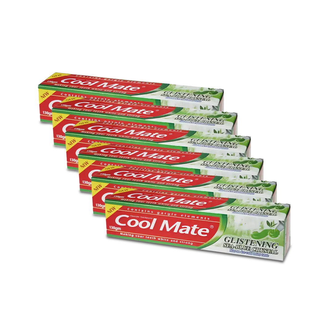 COOL MATE Mint Pasta za zube, 100 ml, 6 komada