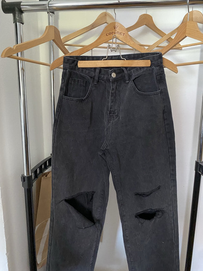 SHEIN PRELEP DUBOK JEANS S VEL