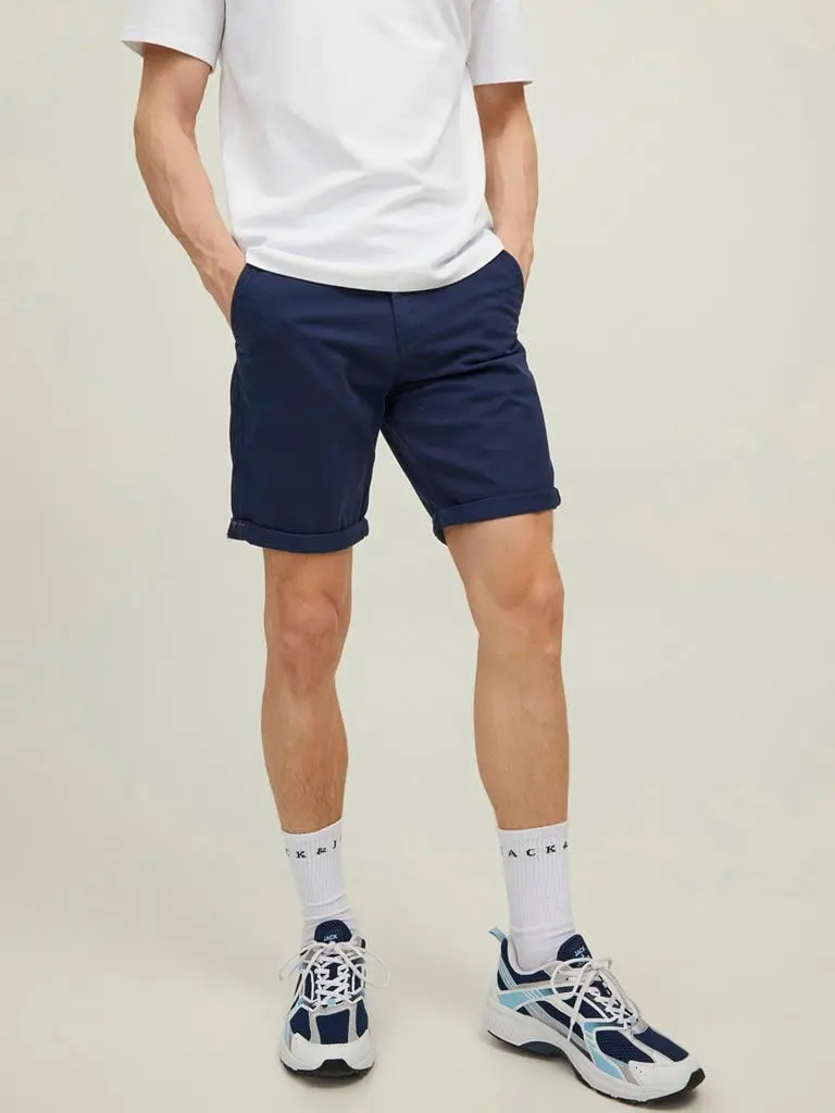 JACK & JONES Muški šorc 12165604, Teget