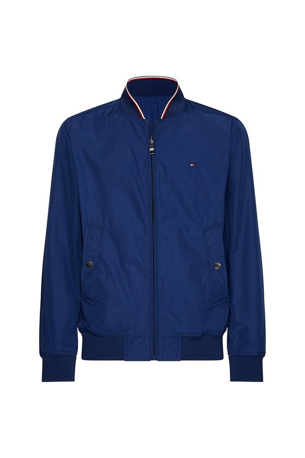 TOMMY HILFIGER JACKET - REVERSIBLE BOMBER DARK BLUE