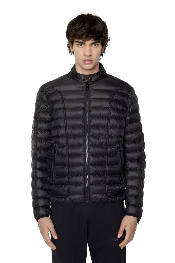 DIESEL JACKET - W-HAWK-NW JACKET BLACK