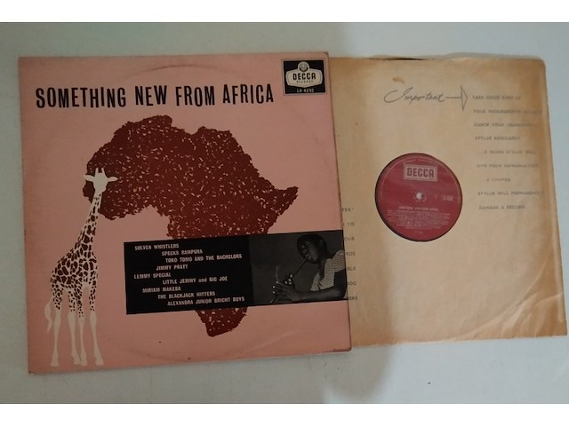 AFRIKA UK DECCA LP