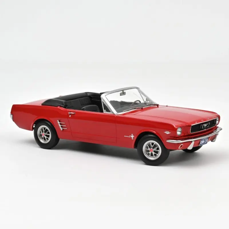 Norev Model automobila Ford Mustang Convertible 1966, 1:18, Crveni