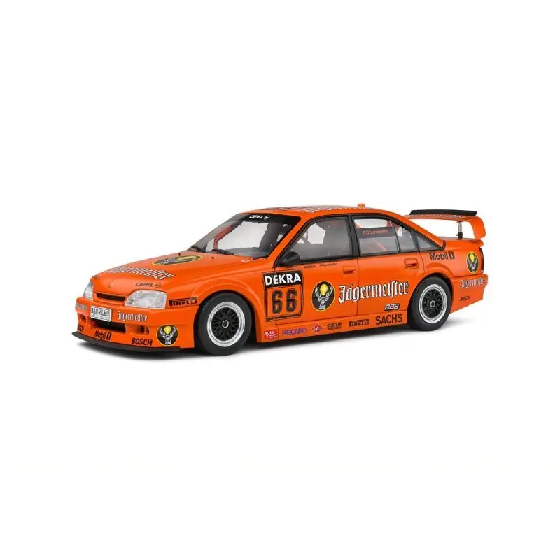 Solido Model automobila Opel Omega EVO 500 #66 P.Oberndorfer DTM 1991, 1:18, Narandžasti