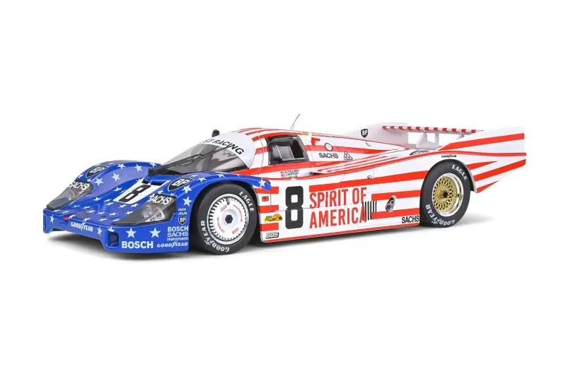 Solido Model automobila Porsche 956LH - 24H Le Mans 1986 - Follmer/Morton/Miller #8, 1:18