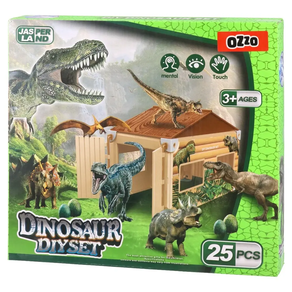 OZZO Jasperland Farma dinosaurusa, Set igračaka, 25 delova