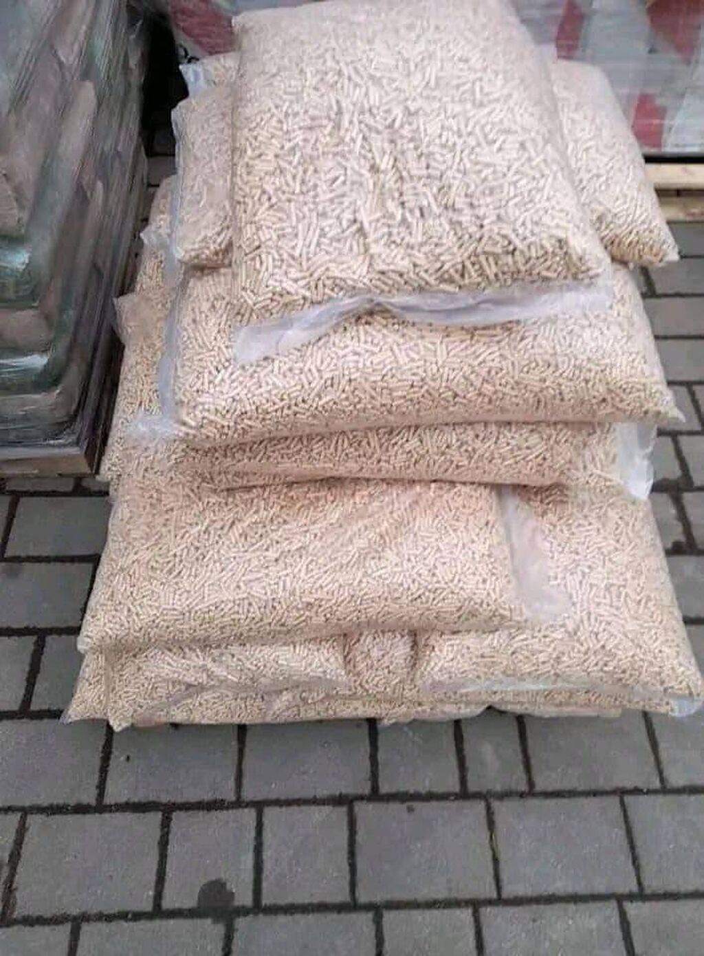 Wood Pellets A1for heating 6-8mm 15kg /bags RUF Briquettes | Clean