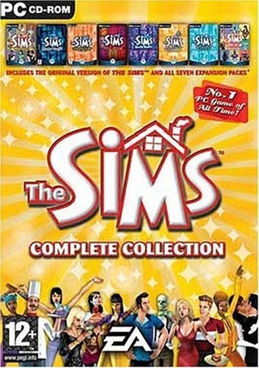 SIMS 1 PAKET (osnovna igra sa svim ekspanzijama i dodacima) igra za pc