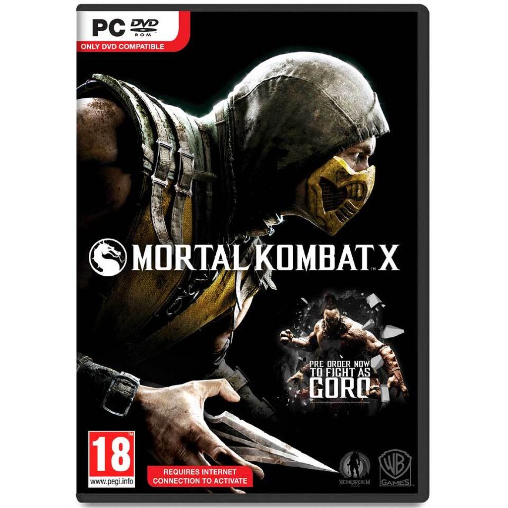 Mortal Kombat X igra za pc (racunar i lap-top) ukoliko zelite da