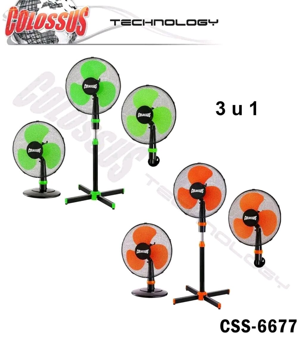       VENTILATOR 3U1 CSS-6677 COLOSSUS (Moze se koristiti kao podni,stoni