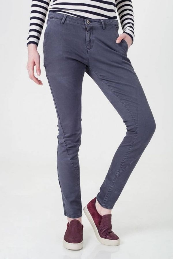 TOMMY JEANS TROUSERS - VALERIE BERST GD BLUE
