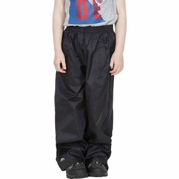 TRESPASS QIKPAC PANT CHILDREN'S WATERPROOF PANTS