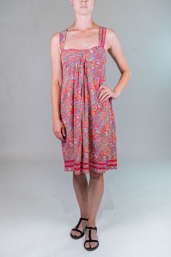 TOMMY HILFIGER DRESS - PUNJAB PAISLEY D MULTICOLOR