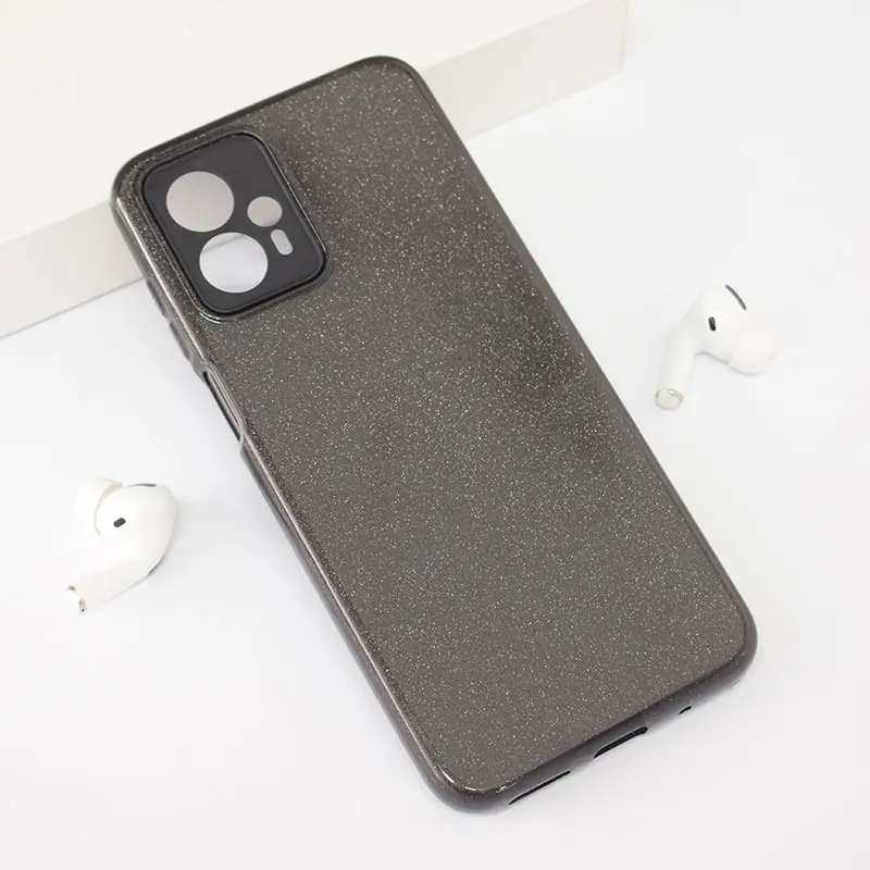 Maska Crystal Dust za Motorola Moto G13, Crna