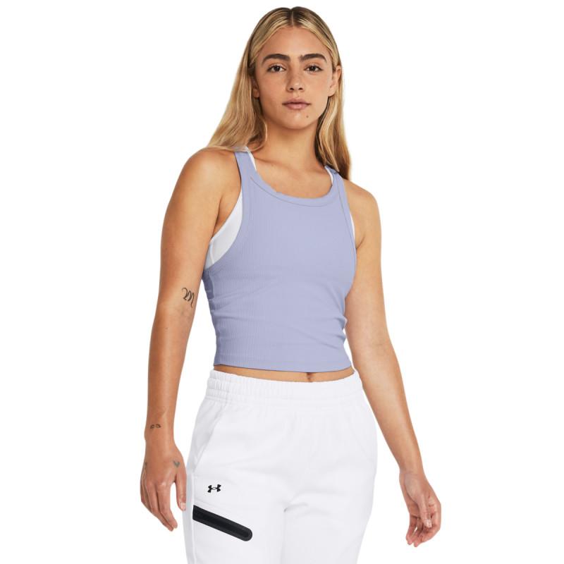 Under Armour Women's UA Meridian Rib Crop Tank