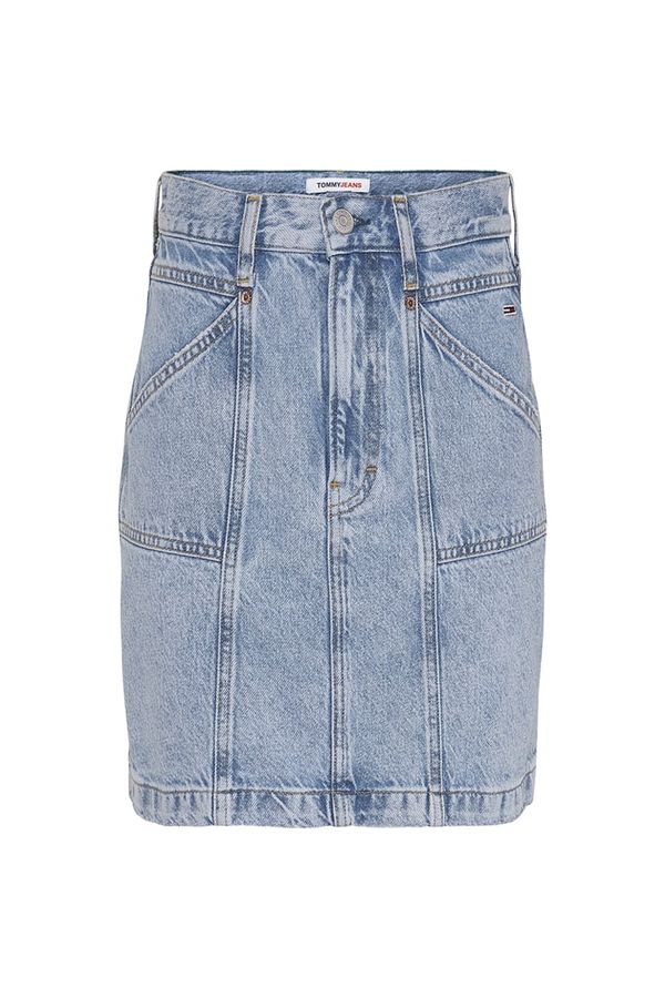 SKIRT - TOMMY JEANS MOM SKIRT K PCKT BE715 SVLBRG PALE BLUE