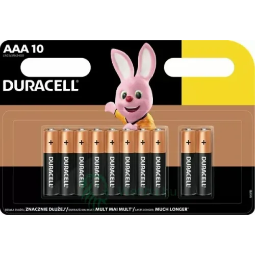 Baterija Duracell Basic AAA 1/10