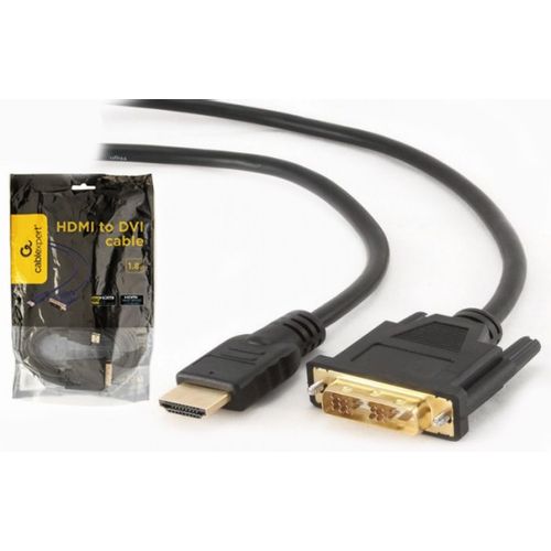 Gembird CC-HDMI-DVI-6 HDMI to DVI cable, 1.8m