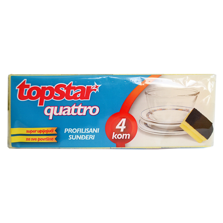 SUNĐER PROFILISANI TOP STAR QUATTRO 4 KOM