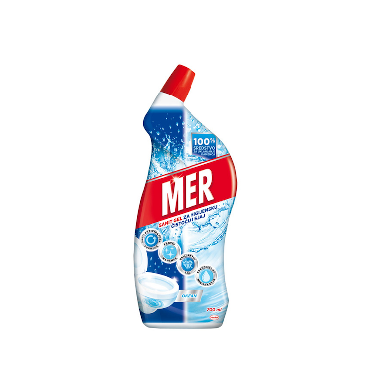 SREDSTVO ZA ČIŠĆENJE SANITARIJA MER GEL 700ML