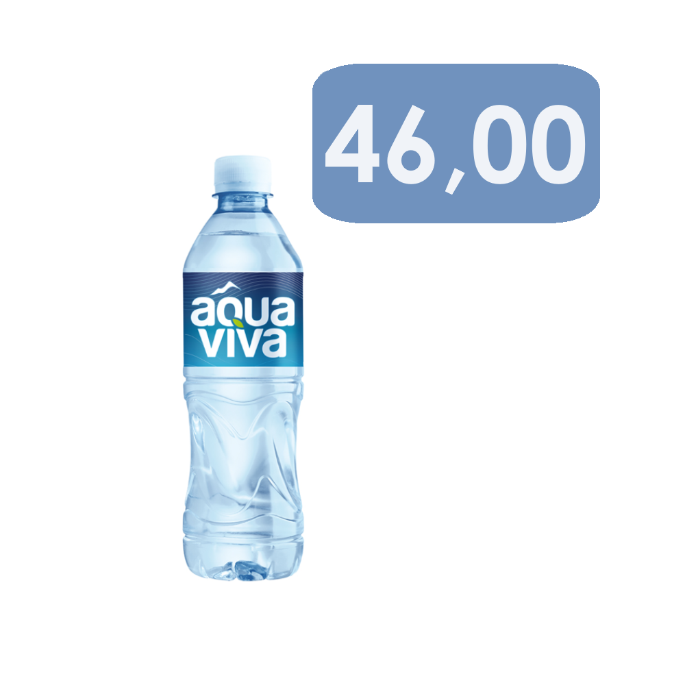 VODA AQUA VIVA 0.5L NEGAZIRANA 1/12